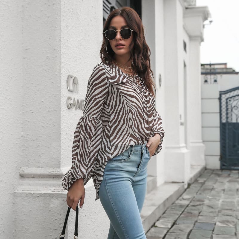 Chemise femme a rayure chic – Chic and Bohemian