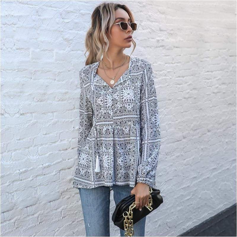 Haut Bohème Chic Femme